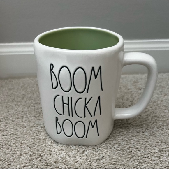 Rae Dunn | Dining | Rae Dunn Boom Chicka Boom Mug | Poshmark